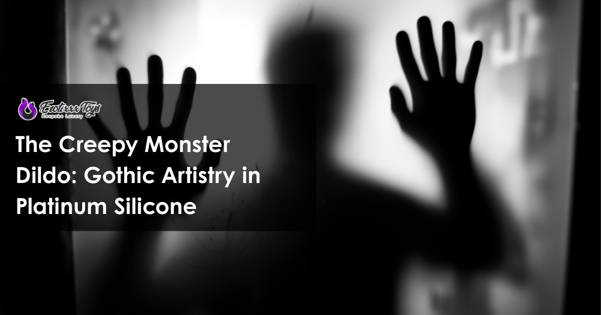 The Creepy Monster Dildo - Gothic Creature Design by Erotixxx Toys